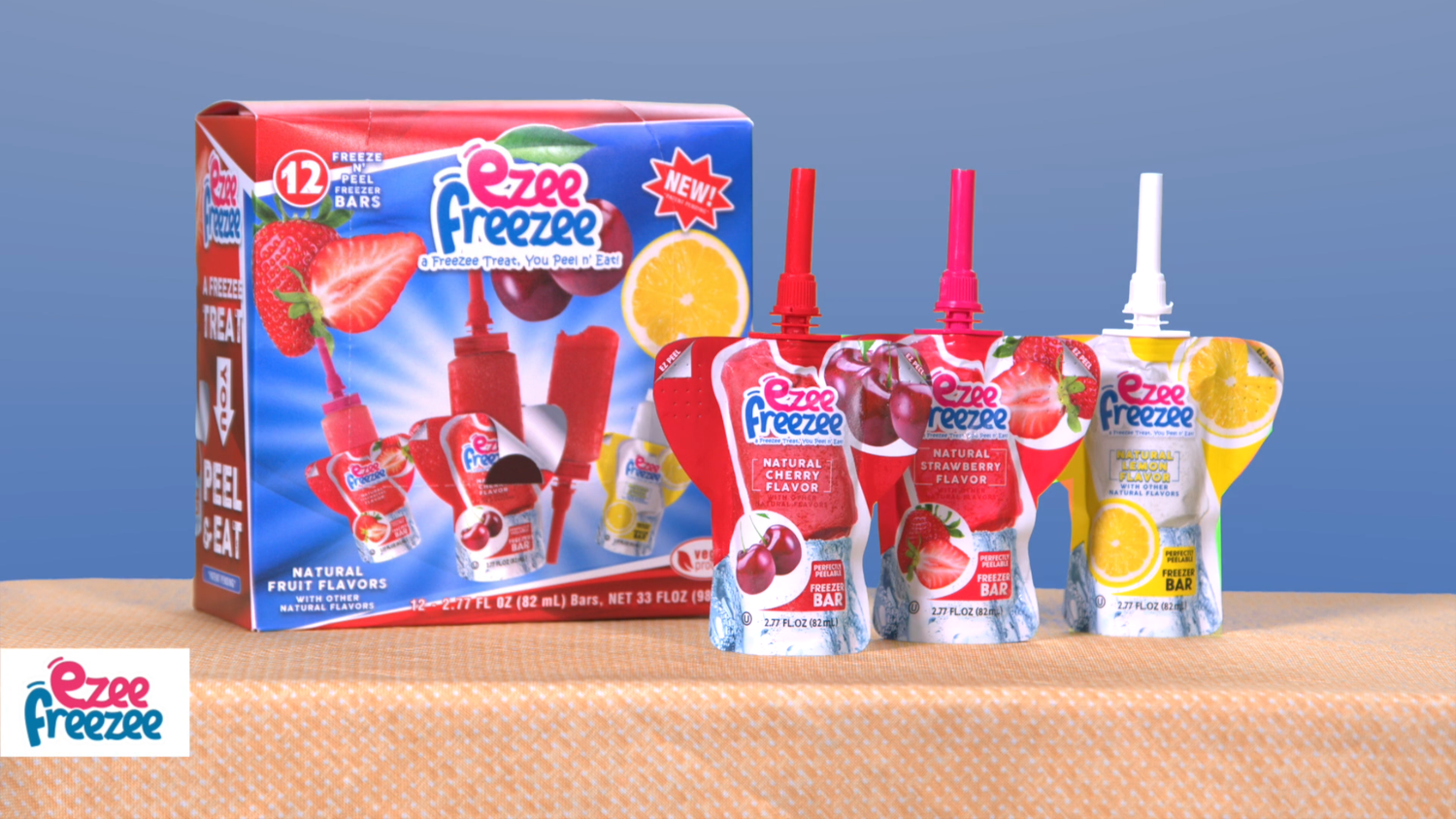 World's First Naturally Flavored Freeze n' Peel Freezer Pops. – Ezee ...