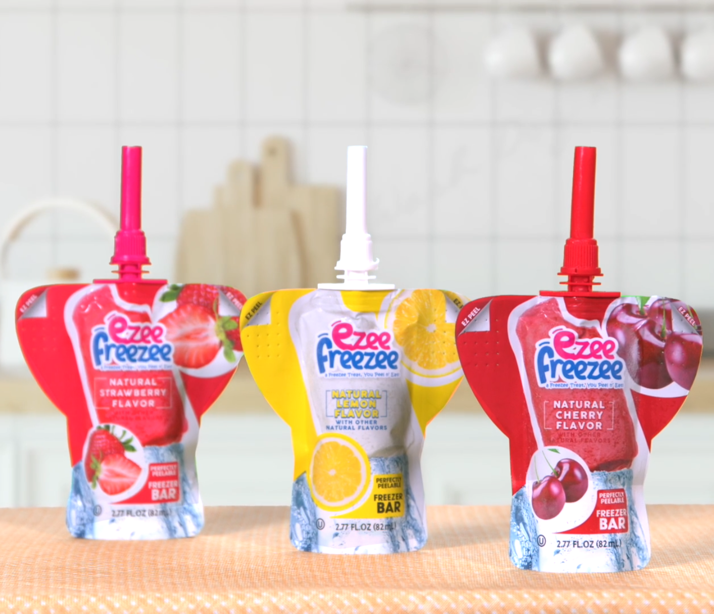 World's First Naturally Flavored Freeze n' Peel Freezer Pops. – Ezee ...